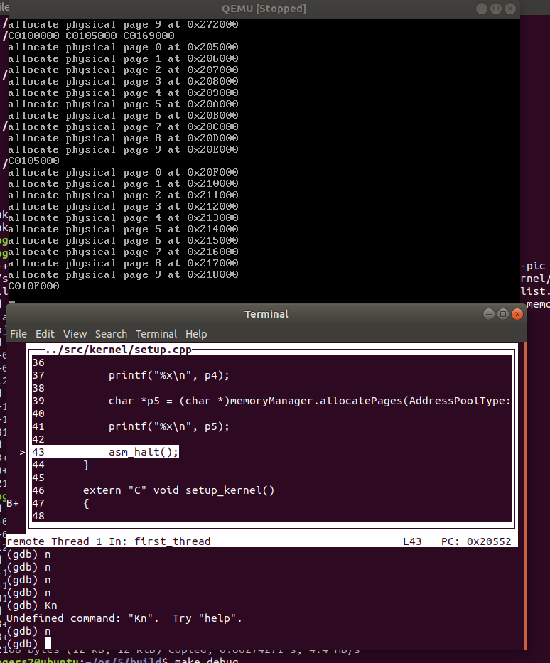 OS lab7 实现虚拟内存的内存管理 - RogersLuo